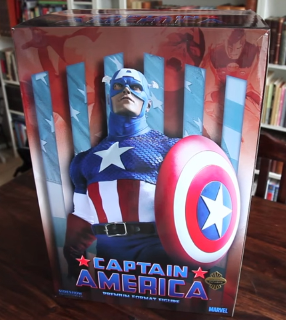 Sideshow Captain America PF (Original version) – Statue Unboxing