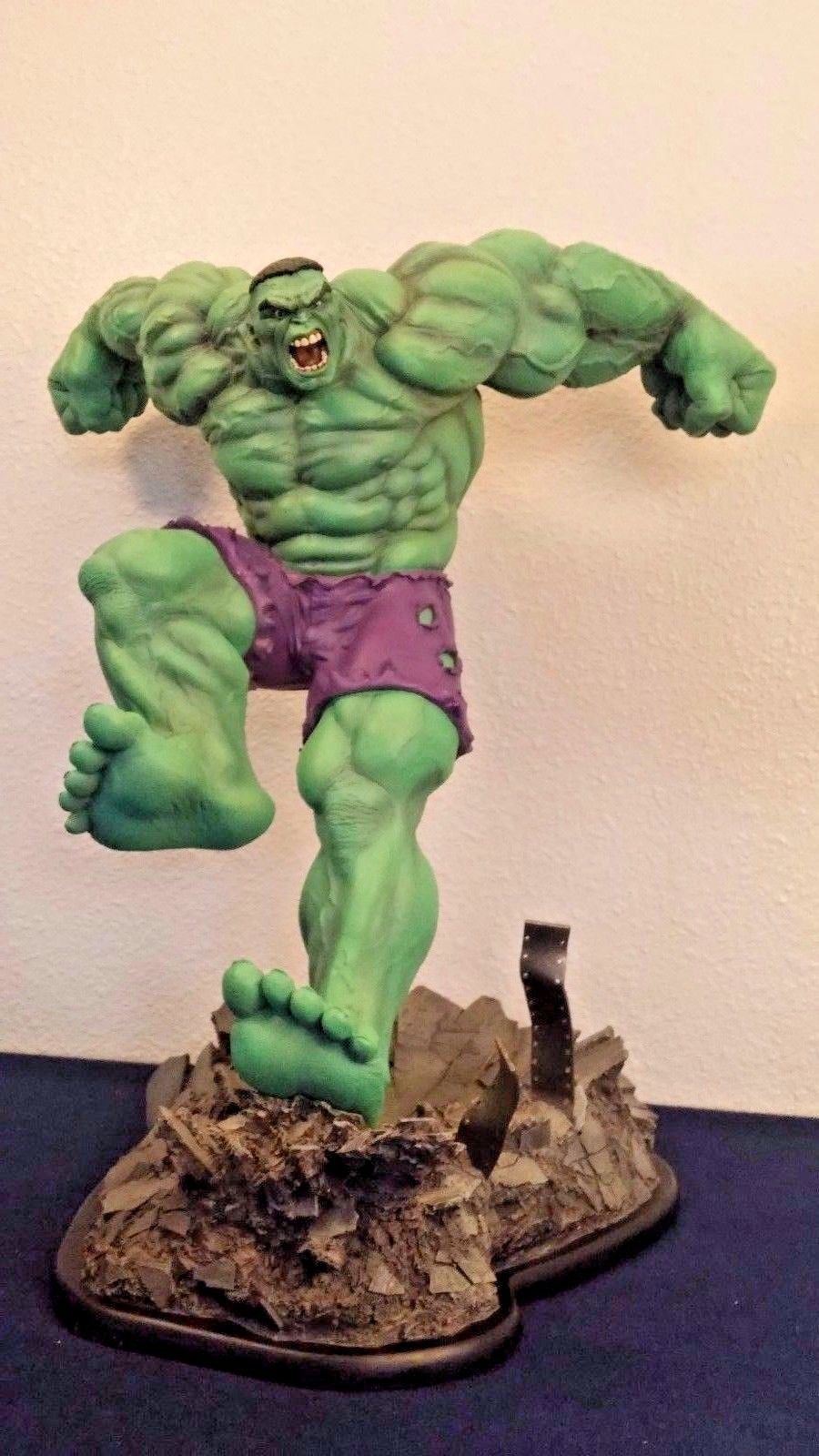 Sideshow Green hulk Comiquette 1/5 scale – Statue Unboxing