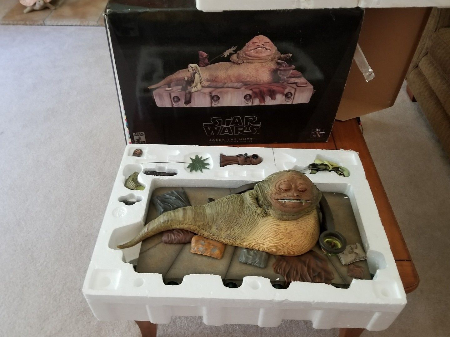 Gentle Giant – Jabba the hutt, Star wars – Statue Unboxing