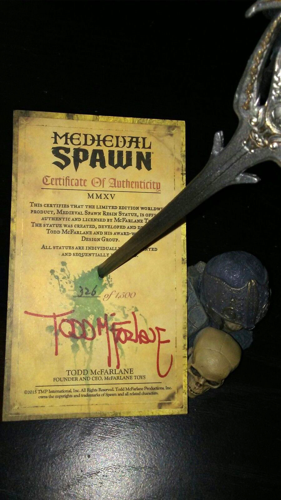Mcfarlane toys – MEDIEVAL SPAWN RESIN STATUE – Statue Unboxing