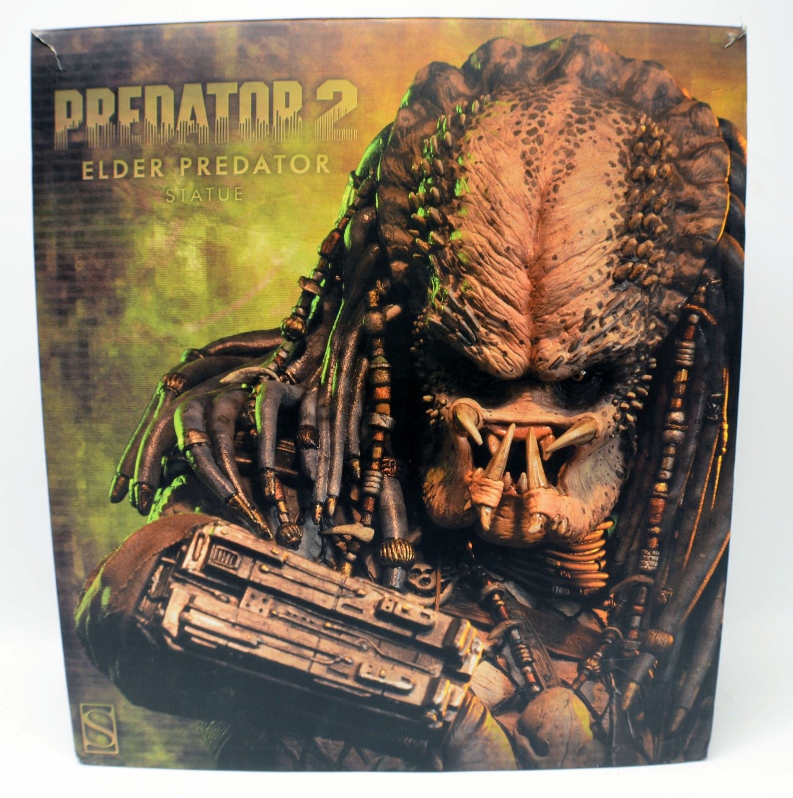 Sideshow Elder Predator Statue , Predator 2 – Statue Unboxing