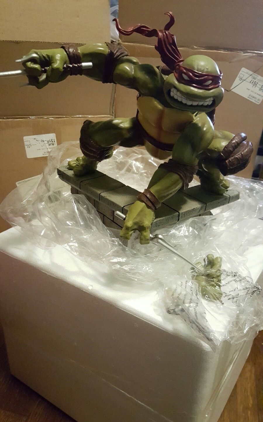 Sideshow the Teenage Mutant Ninja Turtles comiquette set – Statue Unboxing