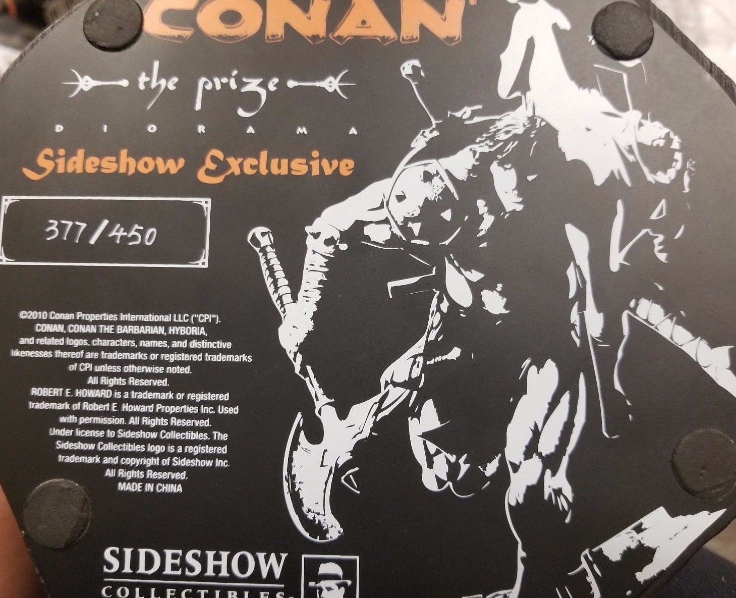 SIDESHOW CONAN The Prize Diorama – Statue Unboxing