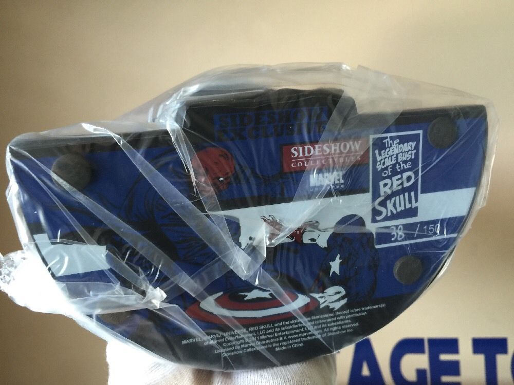 SIDESHOW RED SKULL CAPTAIN AMERICA LEGENDARY Scale Bust – Statue Unboxing