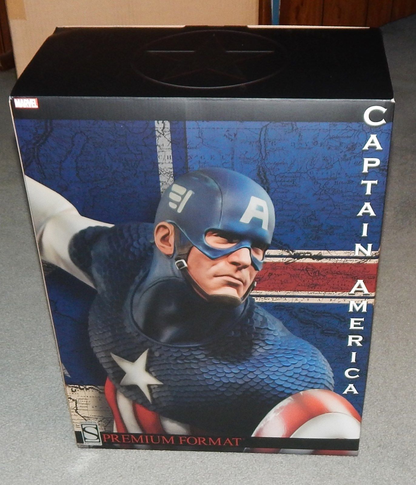 Sideshow Captain america PF (2013) – Statue Unboxing