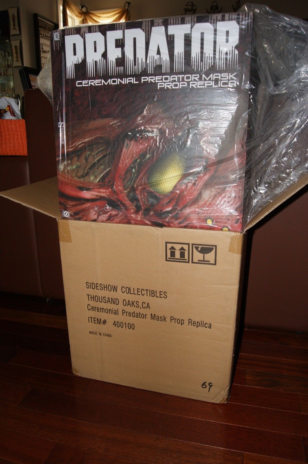 Sideshow Avp Aliens Predators ‘ceremonial Predator’ Mask Prop Replica ...