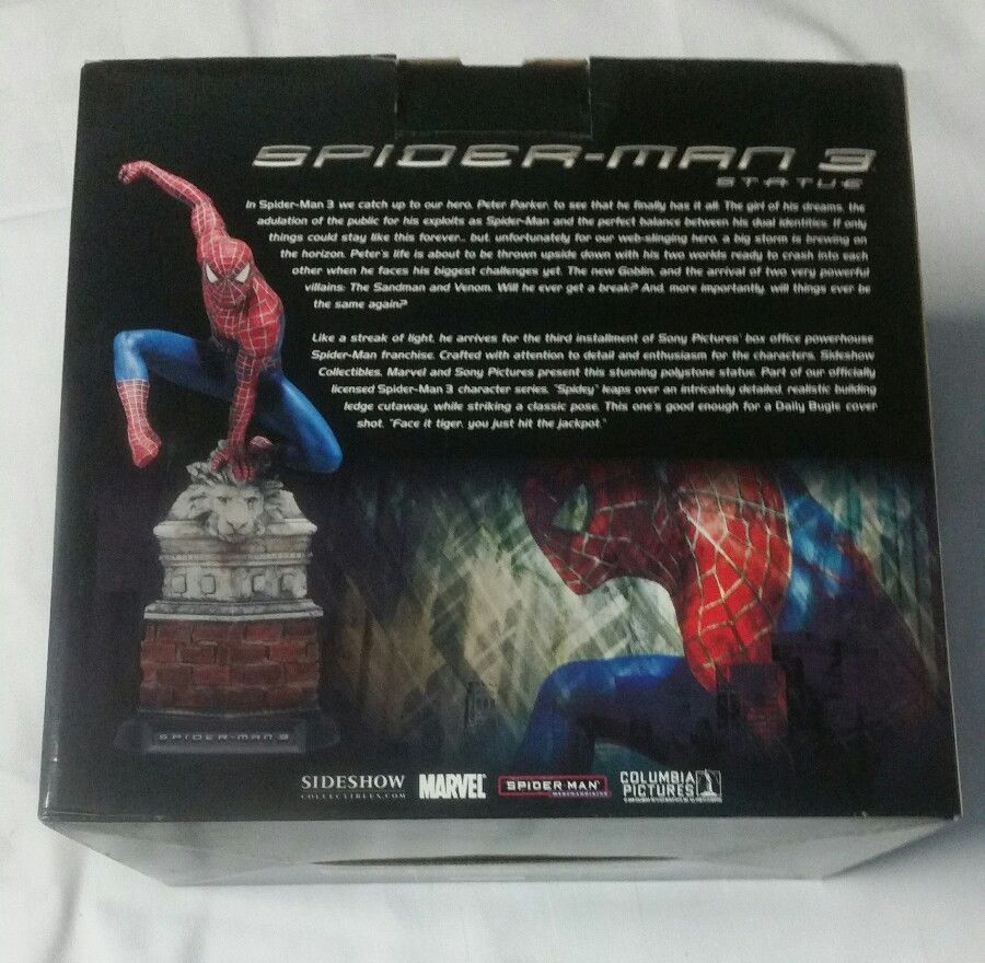 Sideshow Spider-Man 3 Polystone Statue – Statue Unboxing