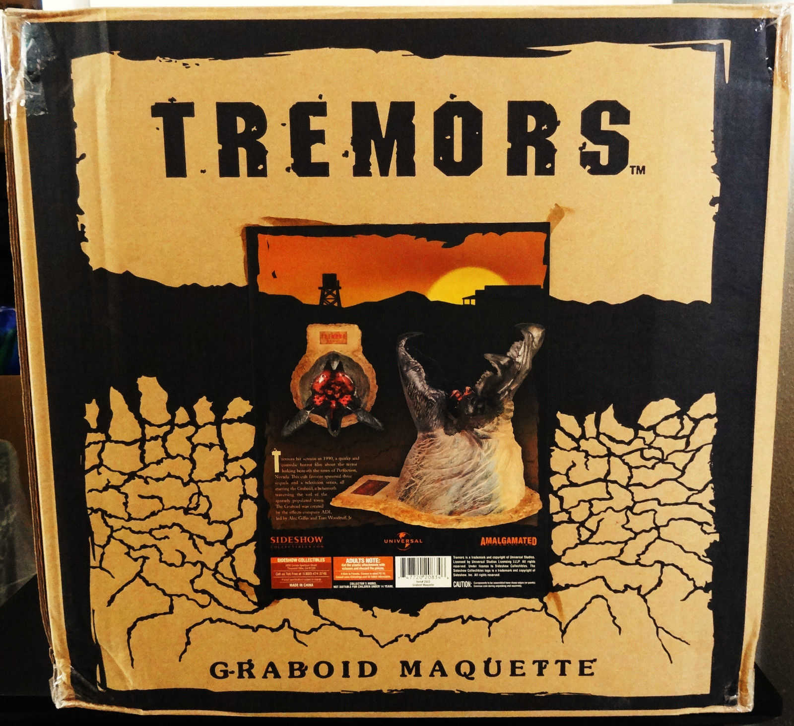 Sideshow-Tremors-Graboid-Maquette-Statue-Figure-Bust-Universal-_57 (2 ...