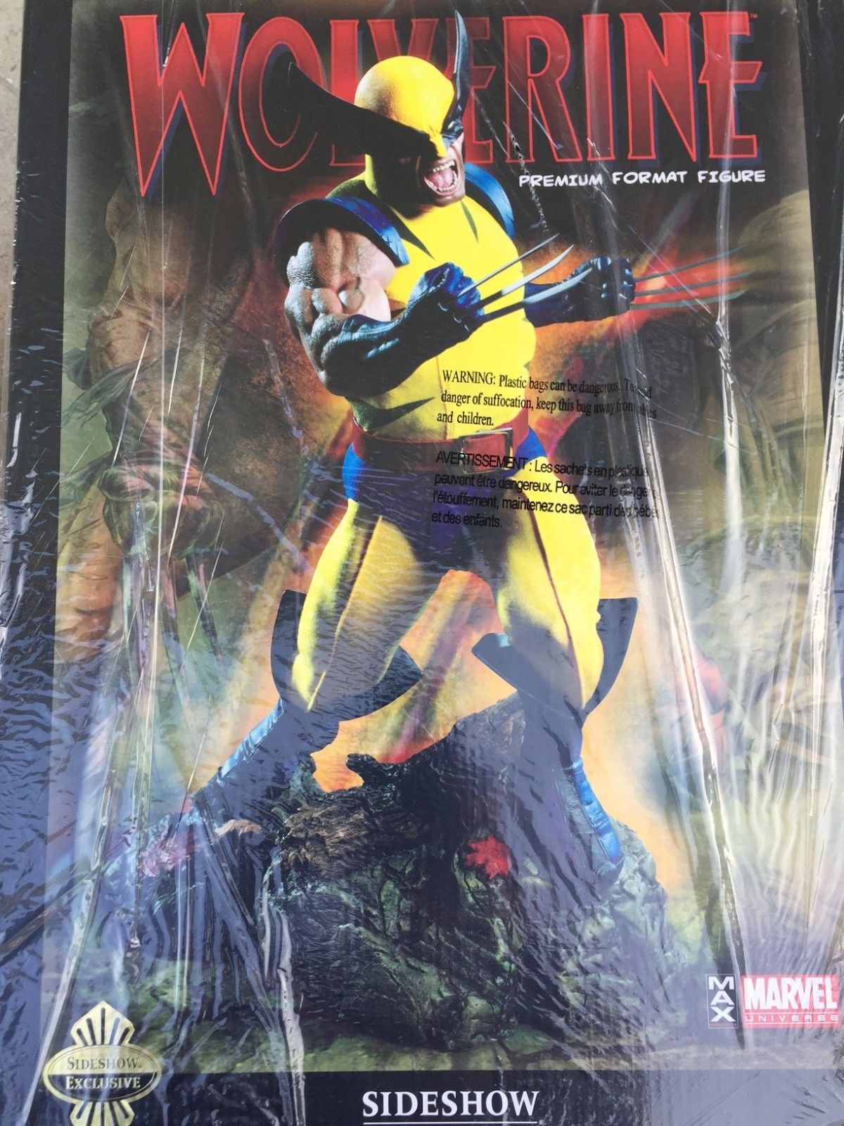 Sideshow Wolverine PF (Blue version) ,X-men – Statue Unboxing