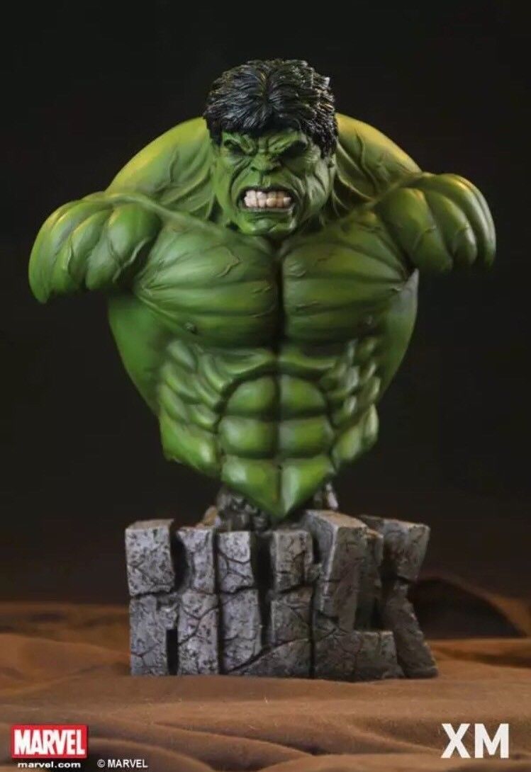 Xm-Studios-Incredible-Hulk-Bust-14-Scale-Statue – Statue Unboxing