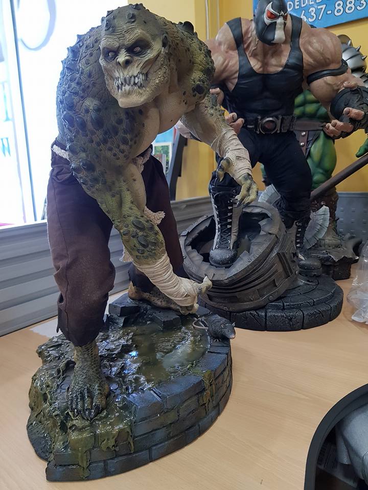 Sideshow Killer Croc PF, Batman villain – Statue Unboxing