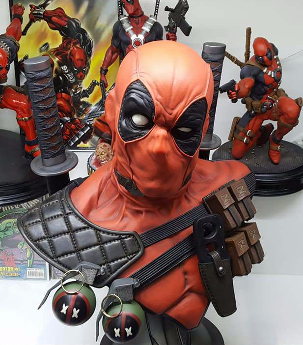 Sideshow Deadpool Life-Size Bust – Statue Unboxing