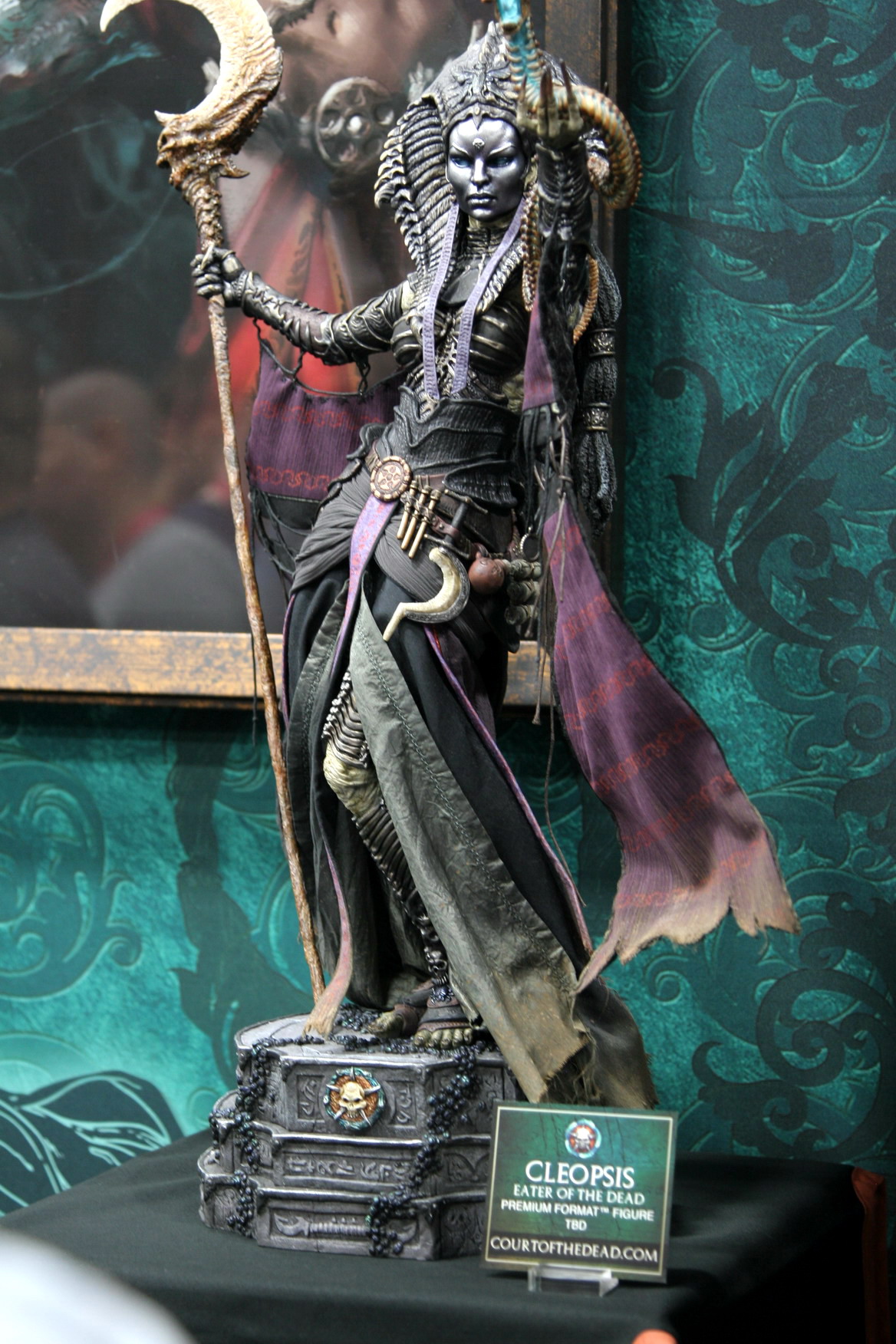 Sideshow Eater of the Dead PF Cleopsis – Court of the Dead – Statue ...