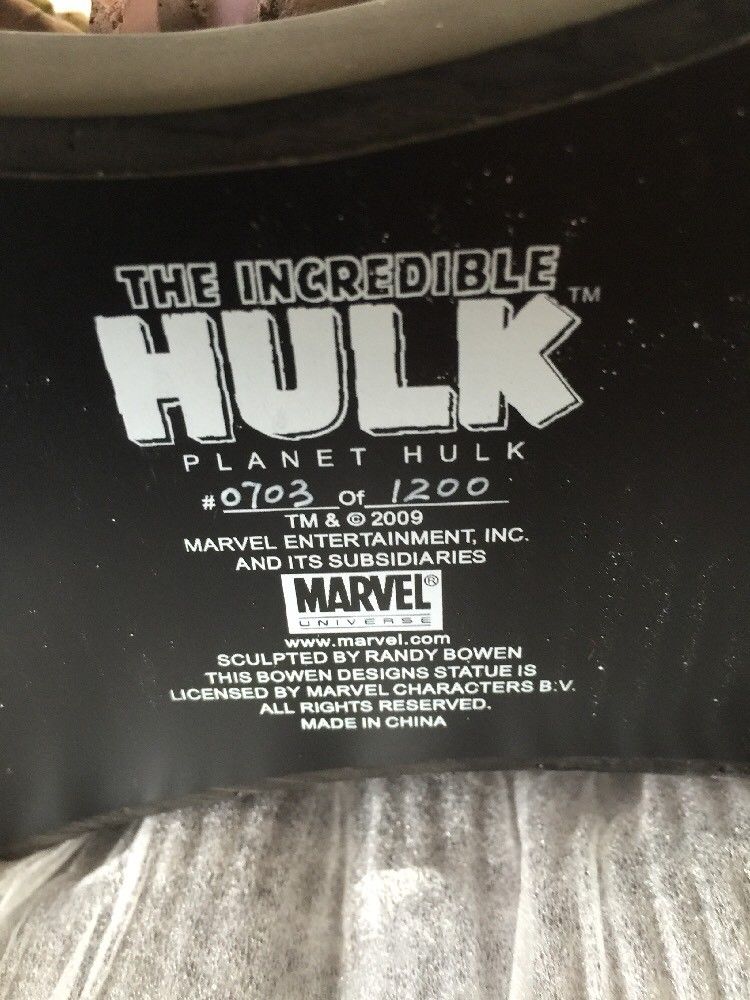 Bowen Designs Incredible Hulk Statue Planet Hulk Version – Statue Unboxing