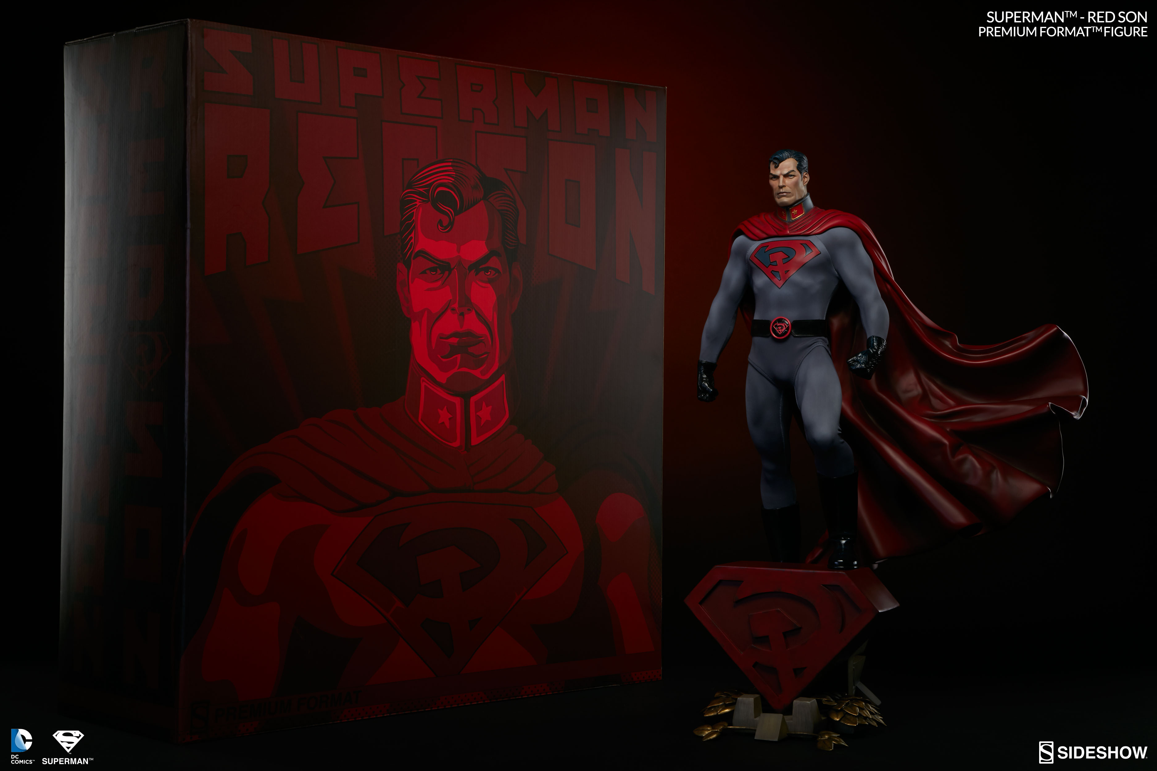 Sideshow Superman Red Son PF – Statue Unboxing