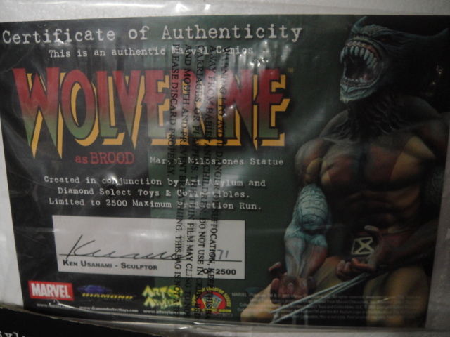 MARVEL MILESTONES WOLVERINE as BROOD STATUE – Statue Unboxing