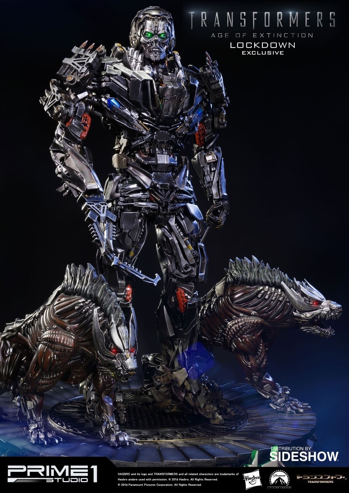 Prime 1 studio – Lockdown Polystone Statue, Transformers: Age of ...