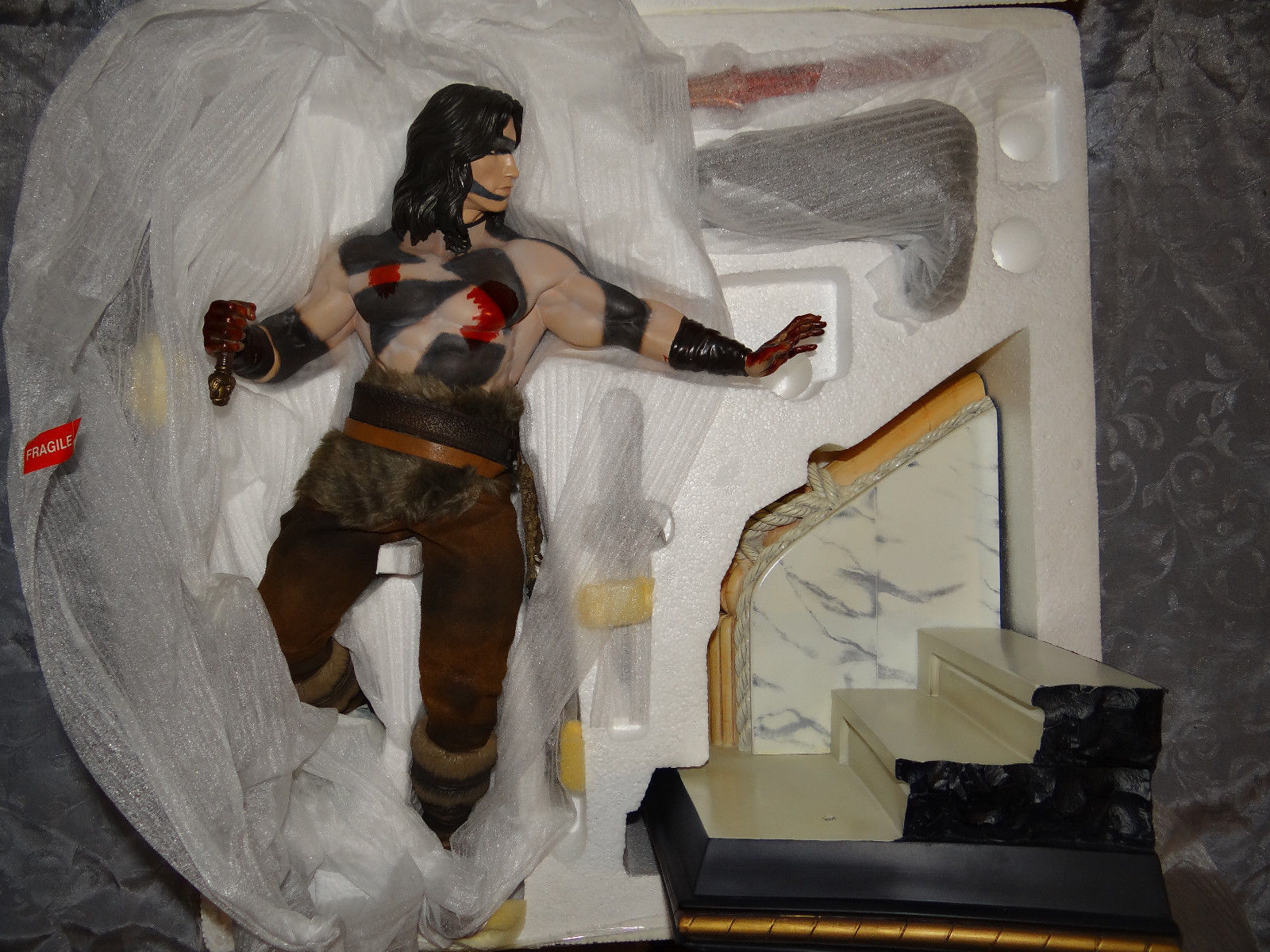 Sideshow Conan PF The Barbarian 1/4 – Statue Unboxing