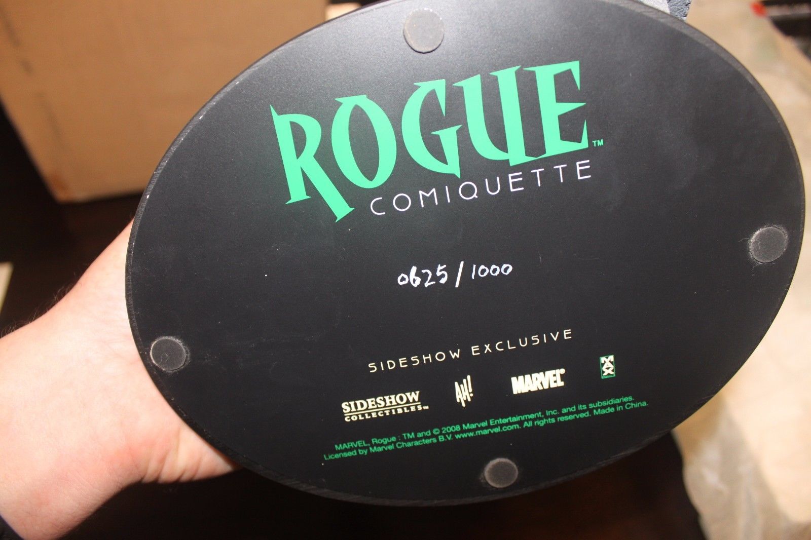 Sideshow Rogue Comiquette (2008) – Statue Unboxing
