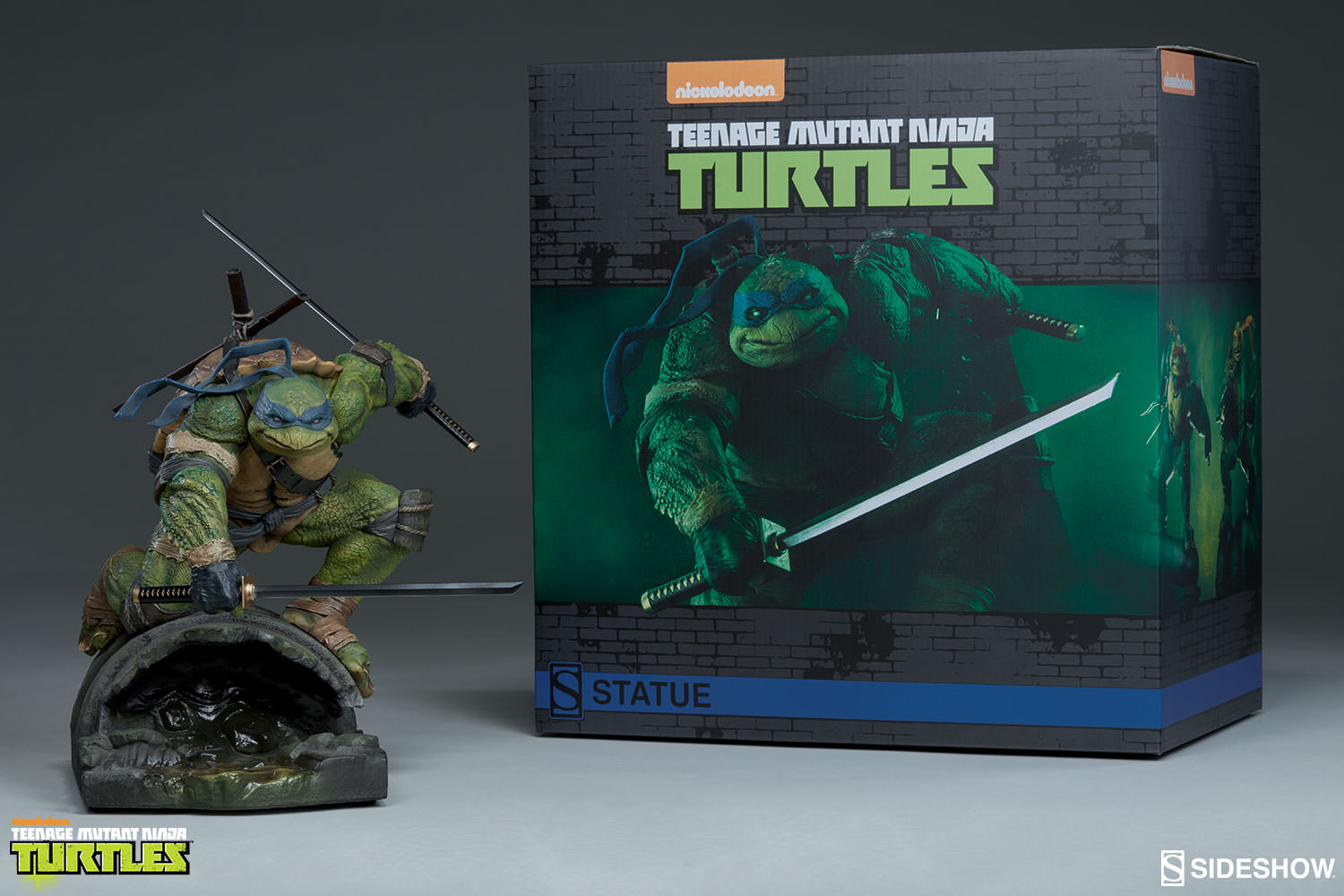 Sideshow TMNT Leonardo Statue 1/6 Nickelodeon – Statue Unboxing