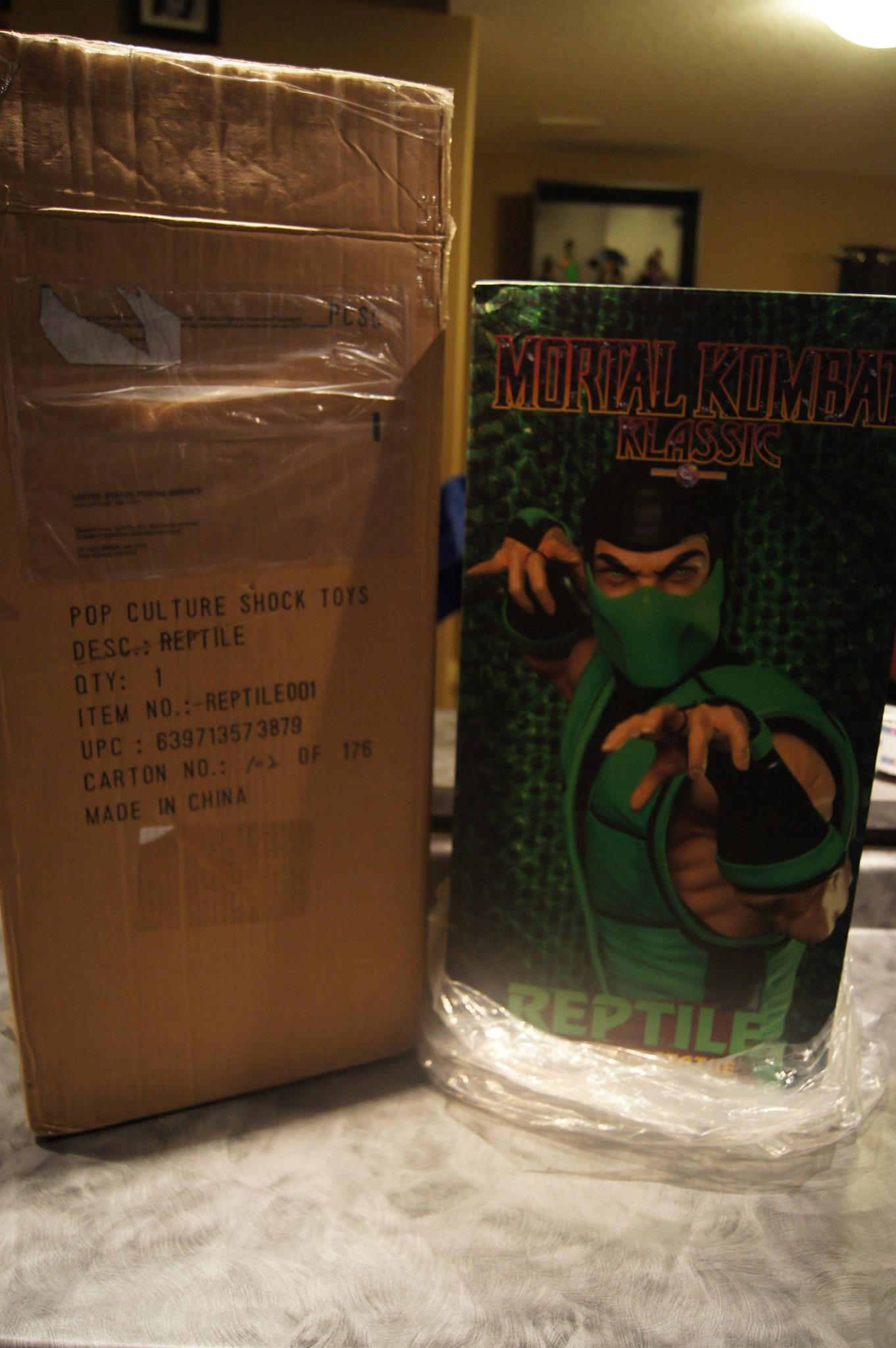 PCS – Classic REPTILE 1/4, Ultimate Mortal Kombat 3 – Statue Unboxing