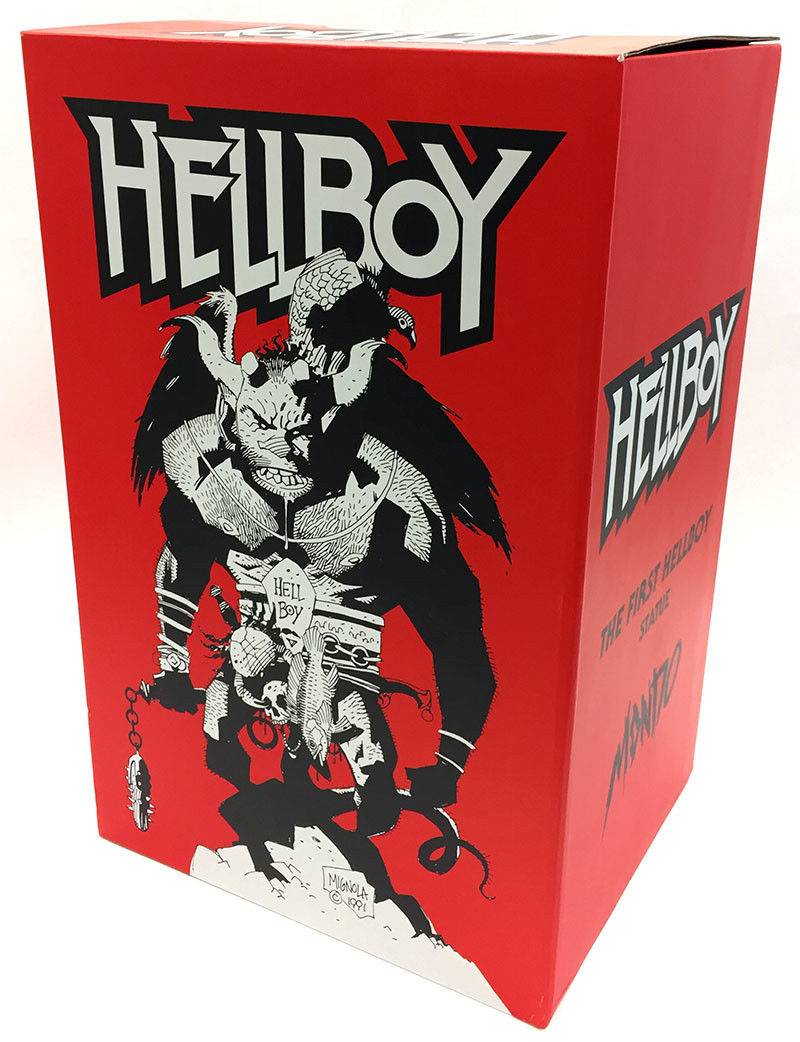 Mondo – The First Hellboy Statue (Red Version) – Statue Unboxing