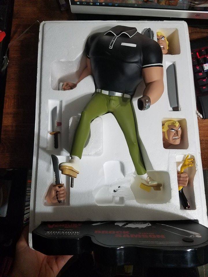 Sideshow Brock Samson 1/5, Venture Bros. – Statue Unboxing