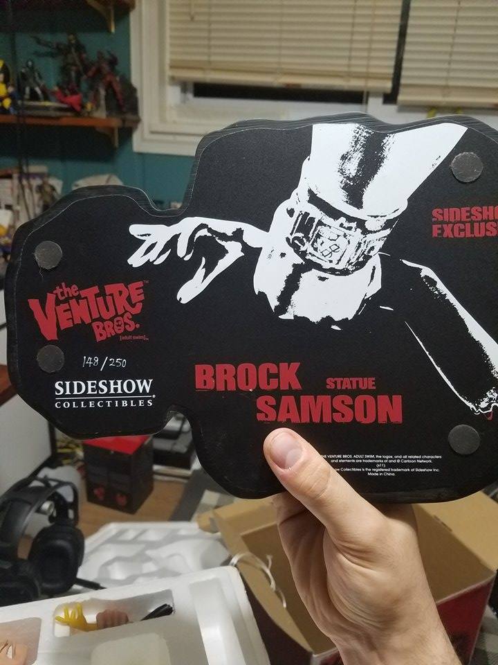 Sideshow Brock Samson 1/5, Venture Bros. – Statue Unboxing