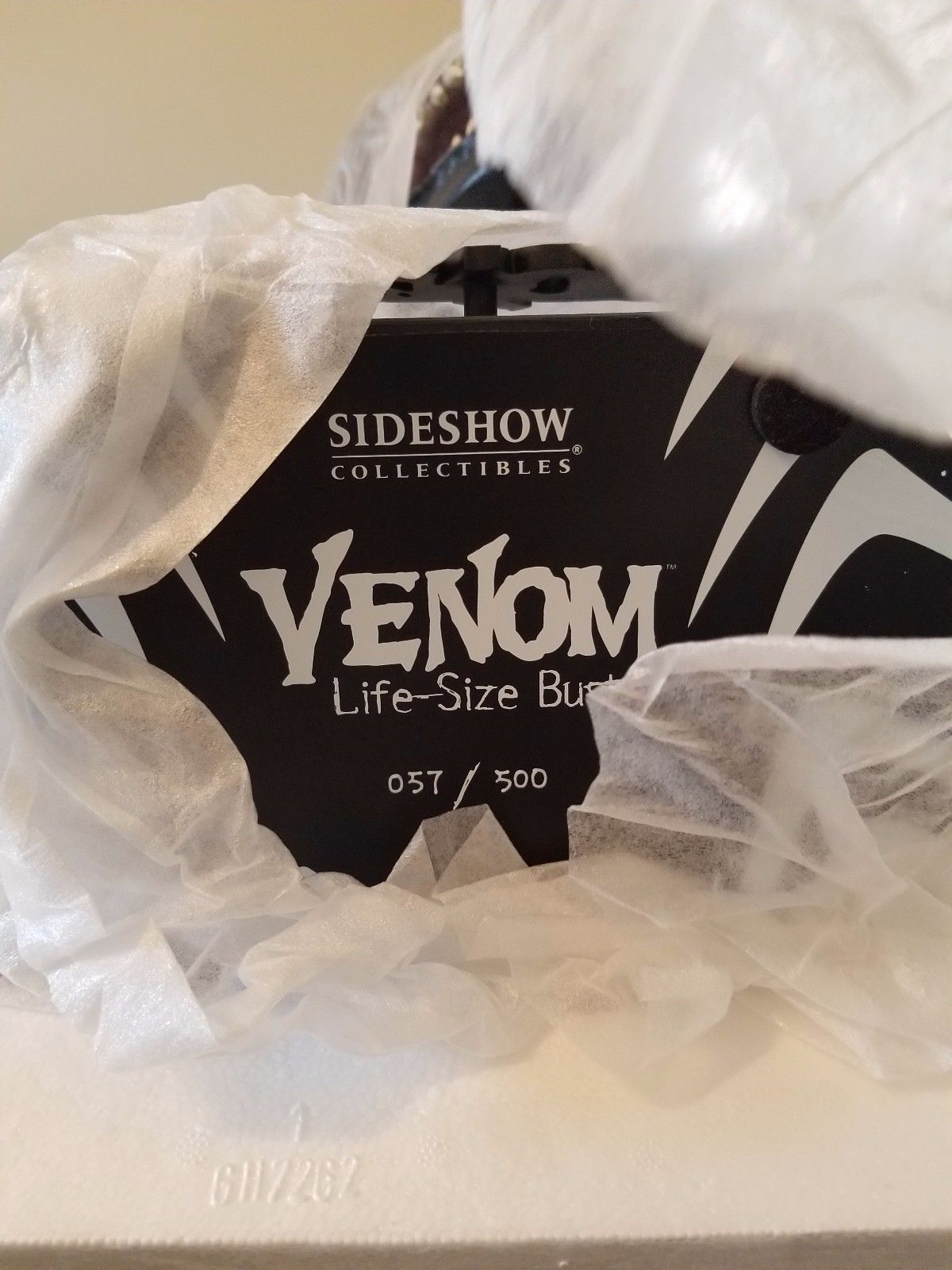 Sideshow venom life size bust 1:1 – Statue Unboxing