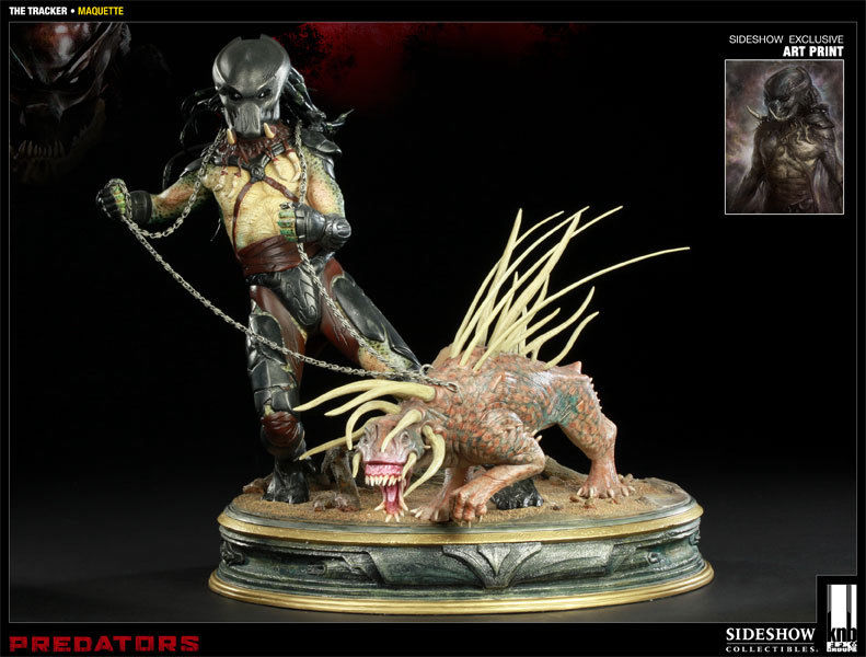 Sideshow-Predator-The-Tracker-Maquette-Exclusive-Figure-Statue – Statue ...