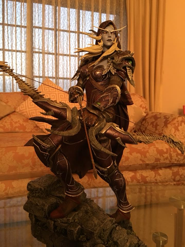 Blizzard – World of Warcraft Sylvanas Statue – Statue Unboxing