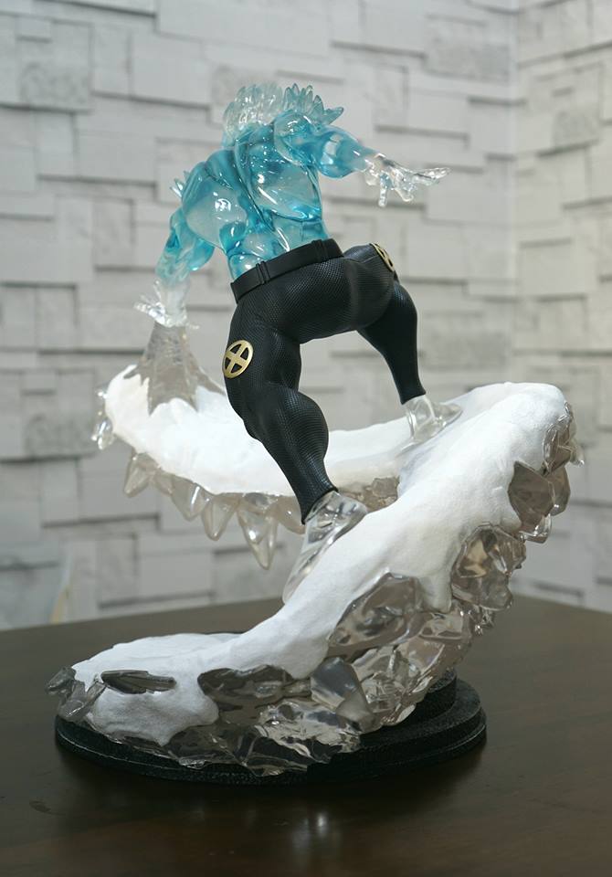 Custom – Iceman 1/4 Salt and pepper – Statue Unboxing