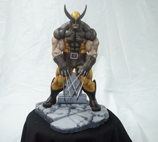 Custom – Brown Wolverine Beast 1/4 – Statue Unboxing