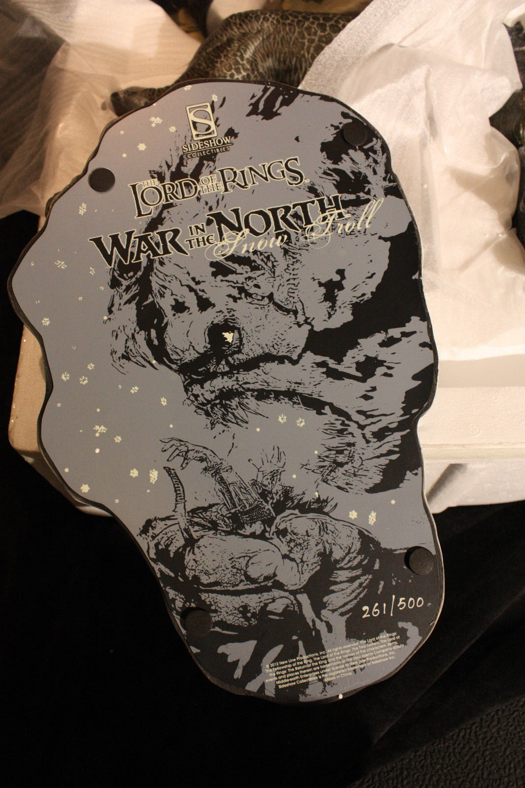 Sideshow Snow Troll, Lord of the ring – Statue Unboxing