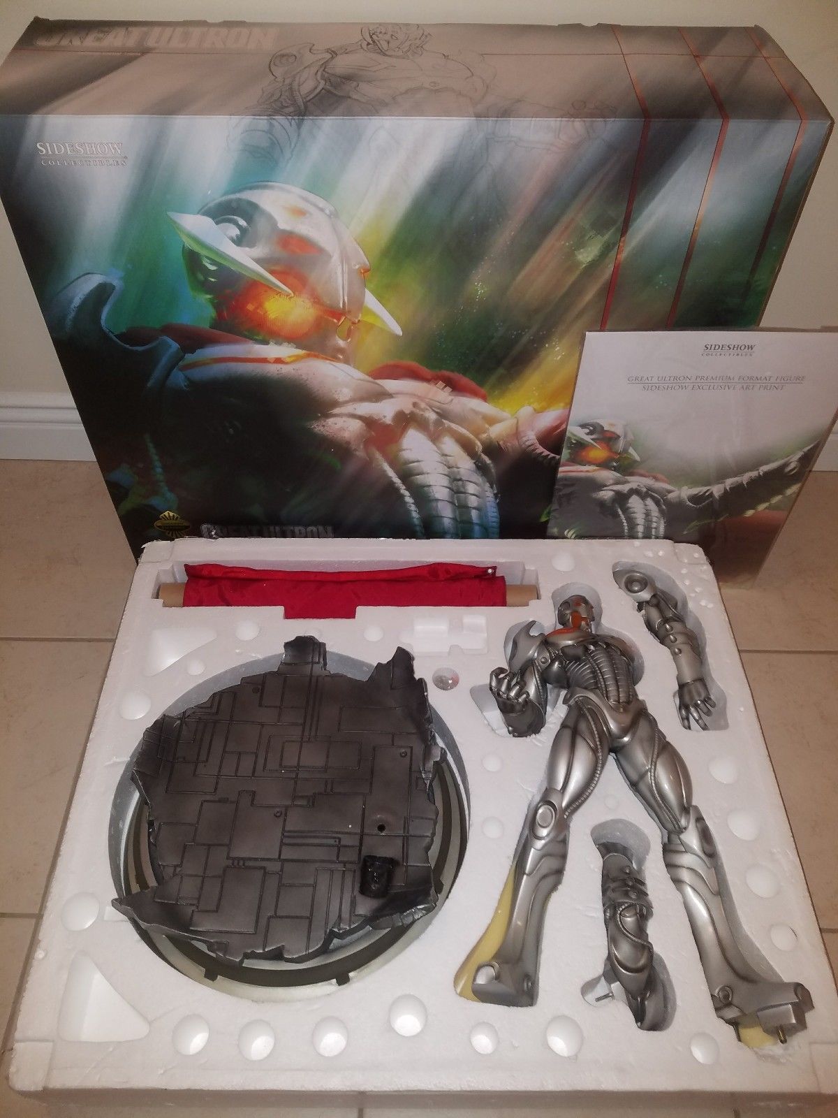 The-Great-ULTRON-Premium-Format-Statue-EXCLUSIVE-Sideshow – Statue Unboxing