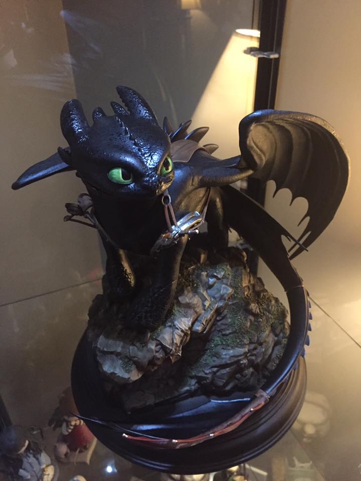 Sideshow Toothless, How to train your dragon – Statue Unboxing