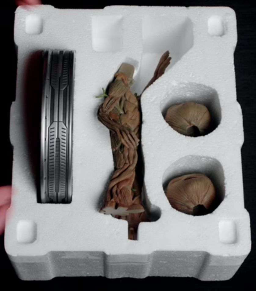 Sideshow Baby Groot maquette, Guardian of the galaxy – Statue Unboxing