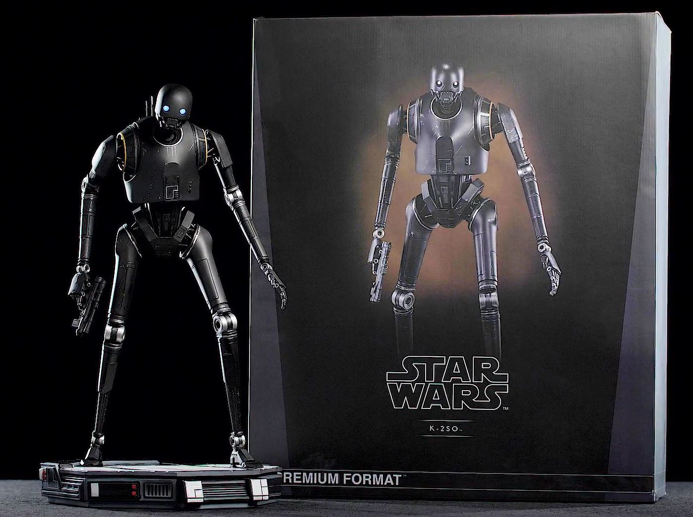 Sideshow K-2SO PF – Statue Unboxing