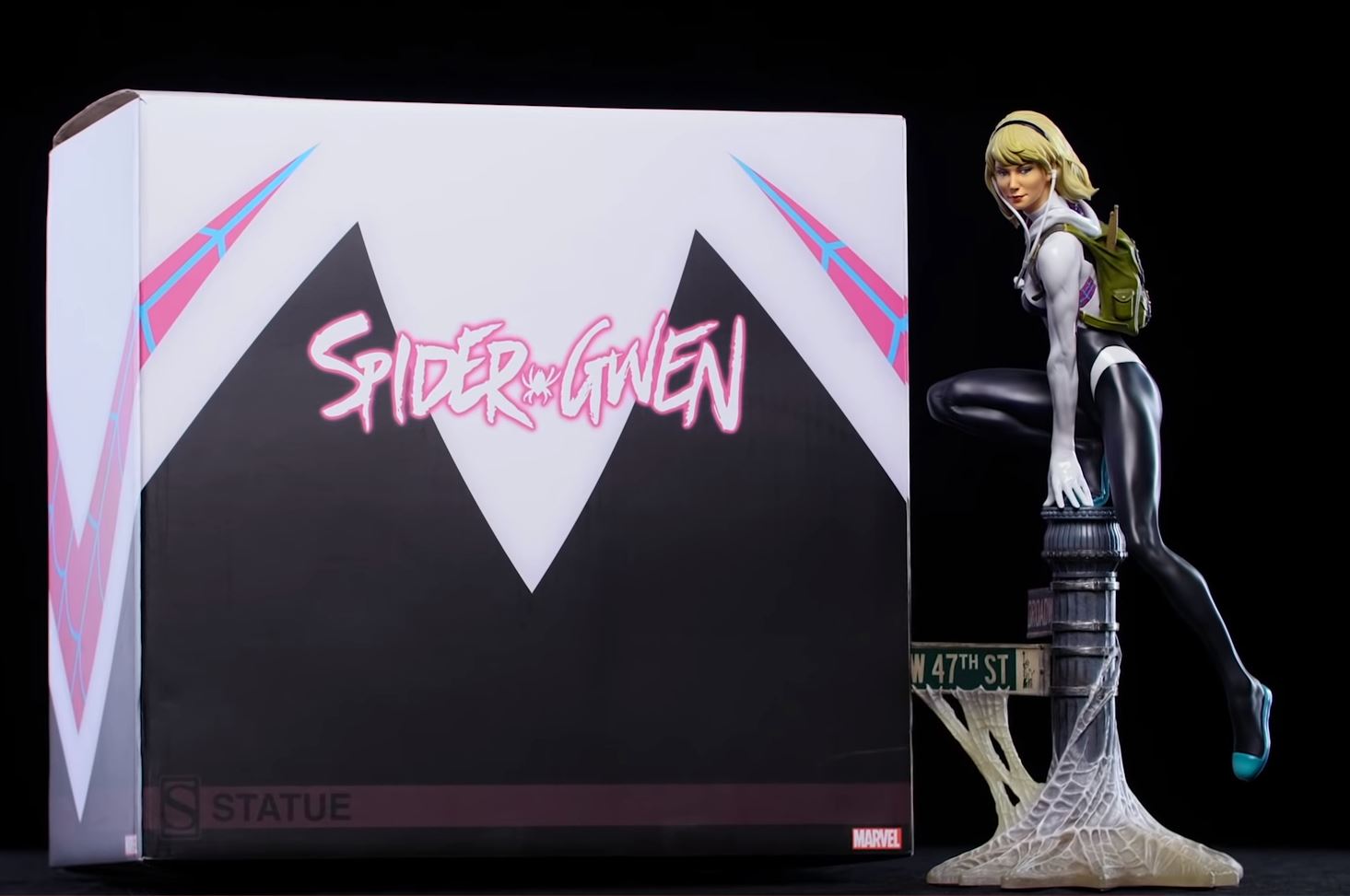 Sideshow Spider-Gwen statue – Statue Unboxing