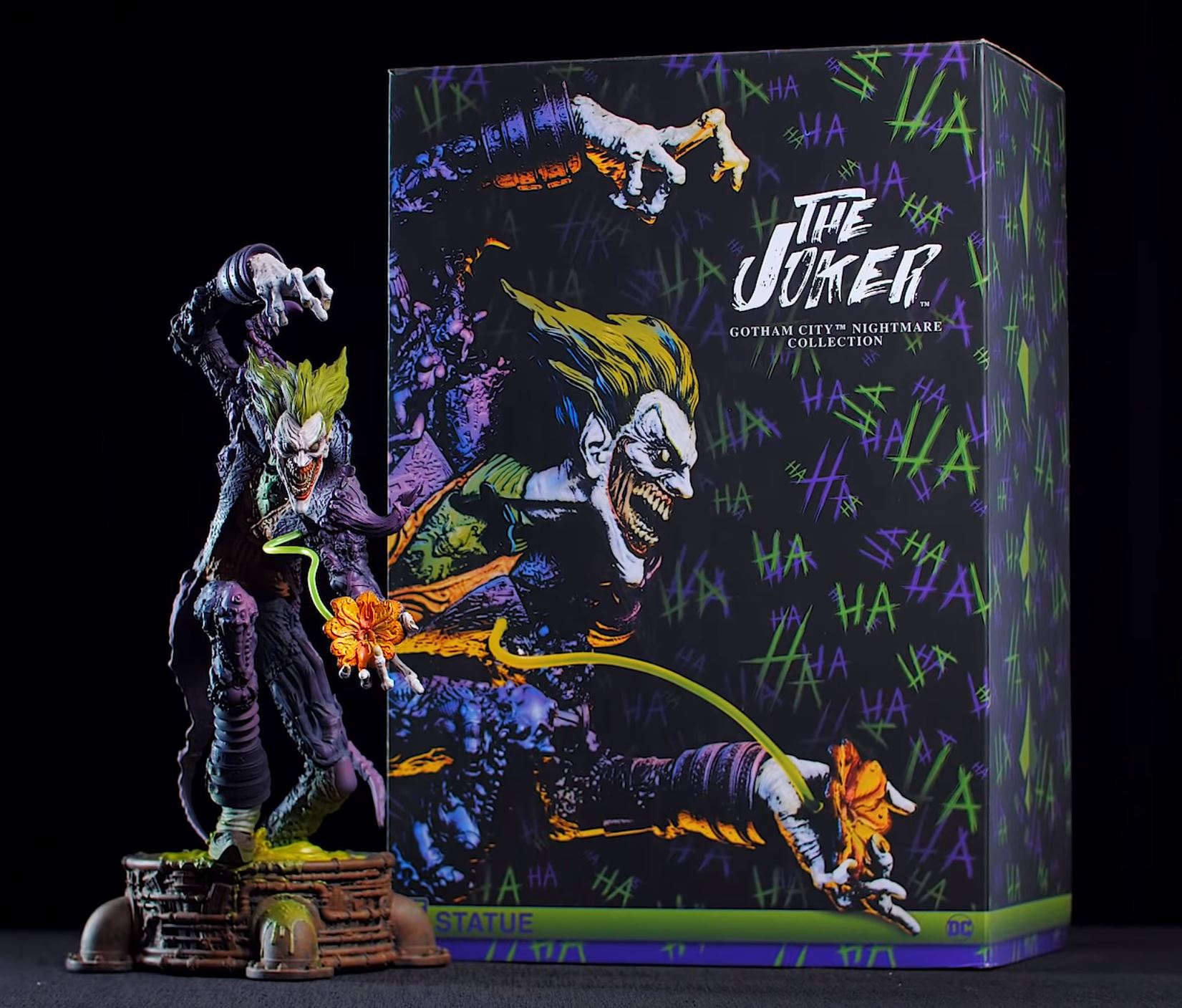 Sideshow The Joker (Gotham City Nightmare Collection) – Statue Unboxing