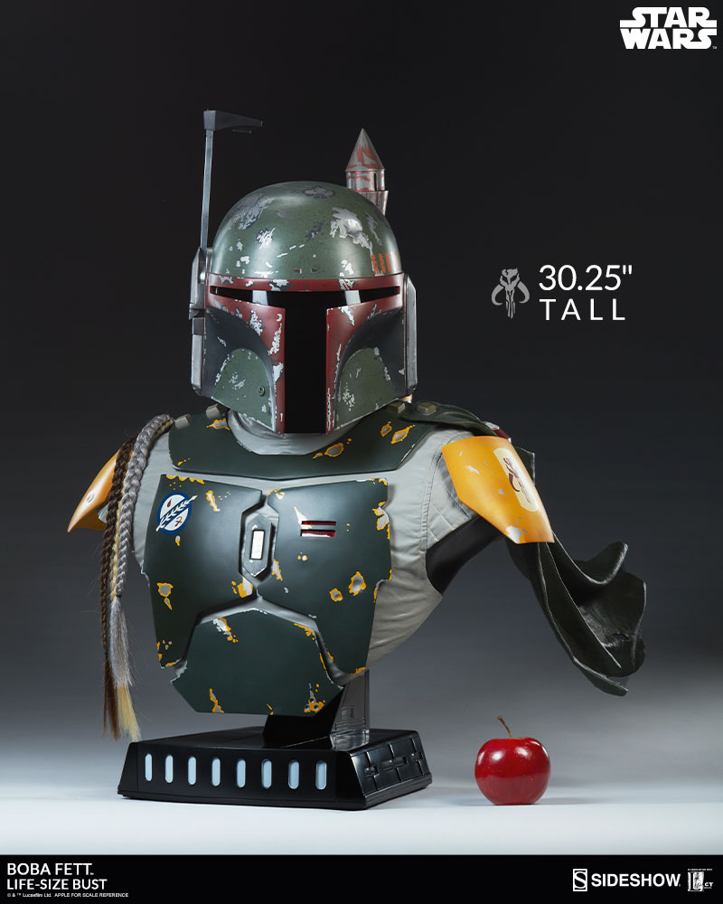 Sideshow boba fett bust 1:1 2019 – Statue Unboxing