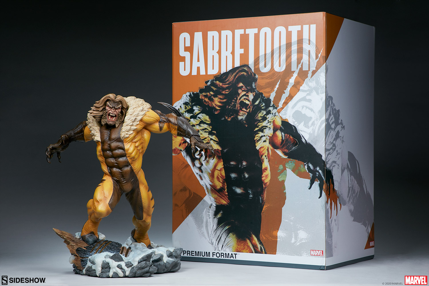 Sideshow Sabertooth PF 2020 – Statue Unboxing