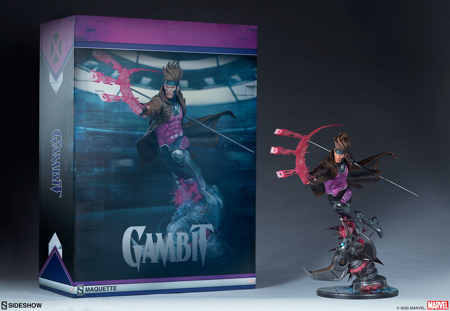 Sideshow Gambit maquette – Statue Unboxing